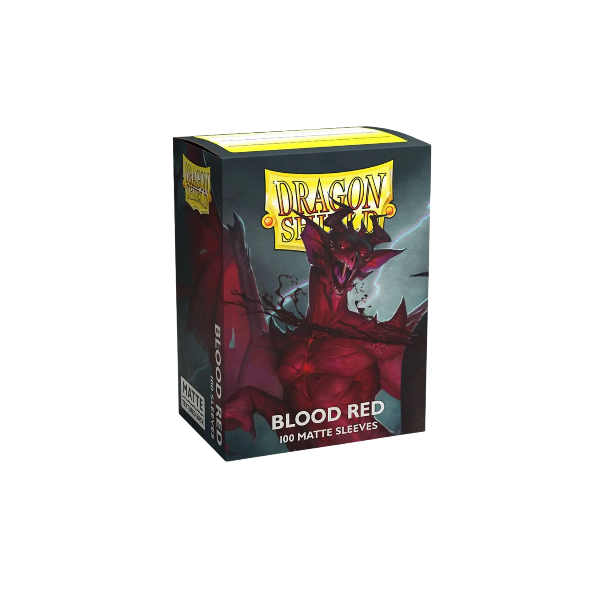 Dragon Shield Matte Blood Red Sleeves [100 Count] – Pack Fresh