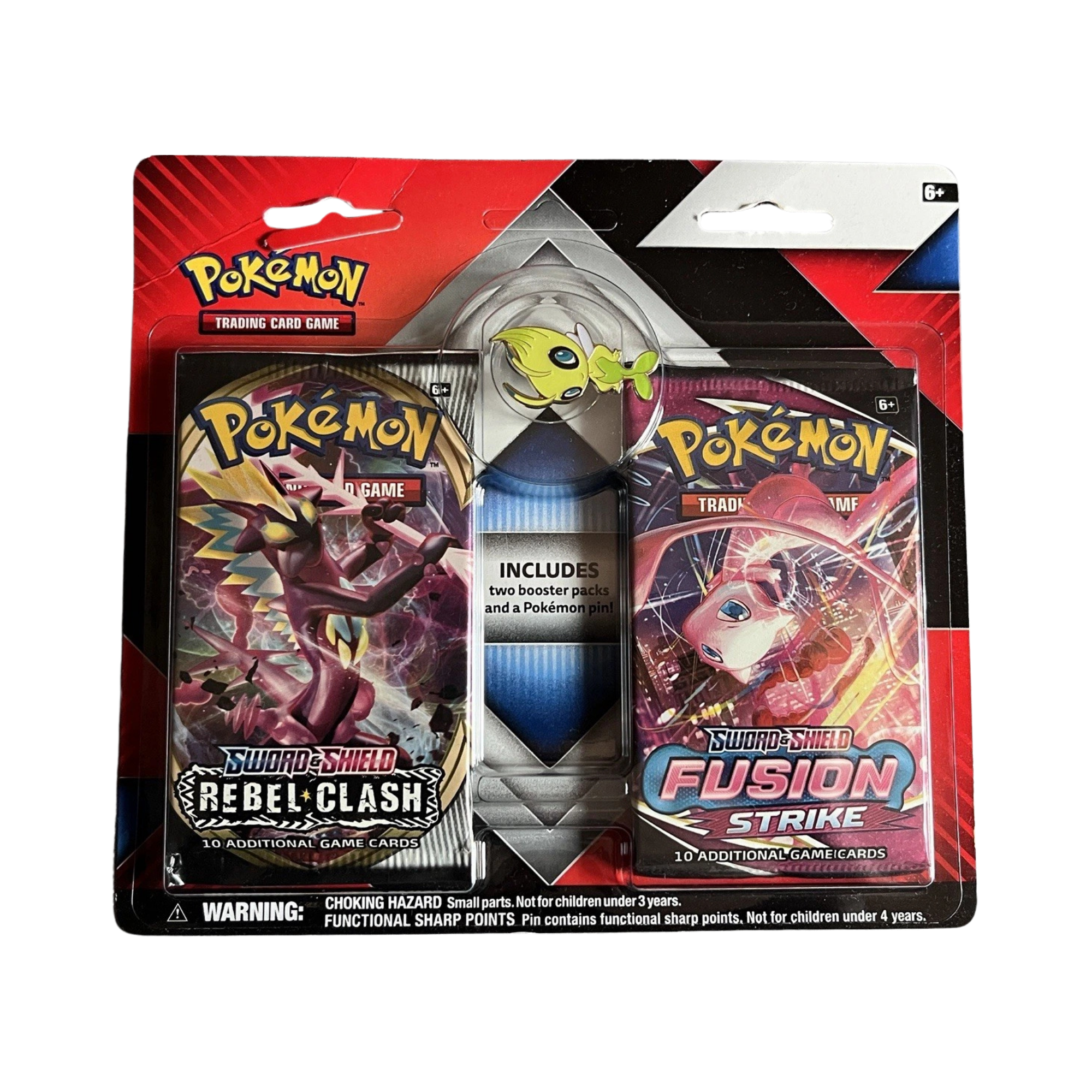 Celebi Pin Collection [Rebel + Fusion] – Pack Fresh