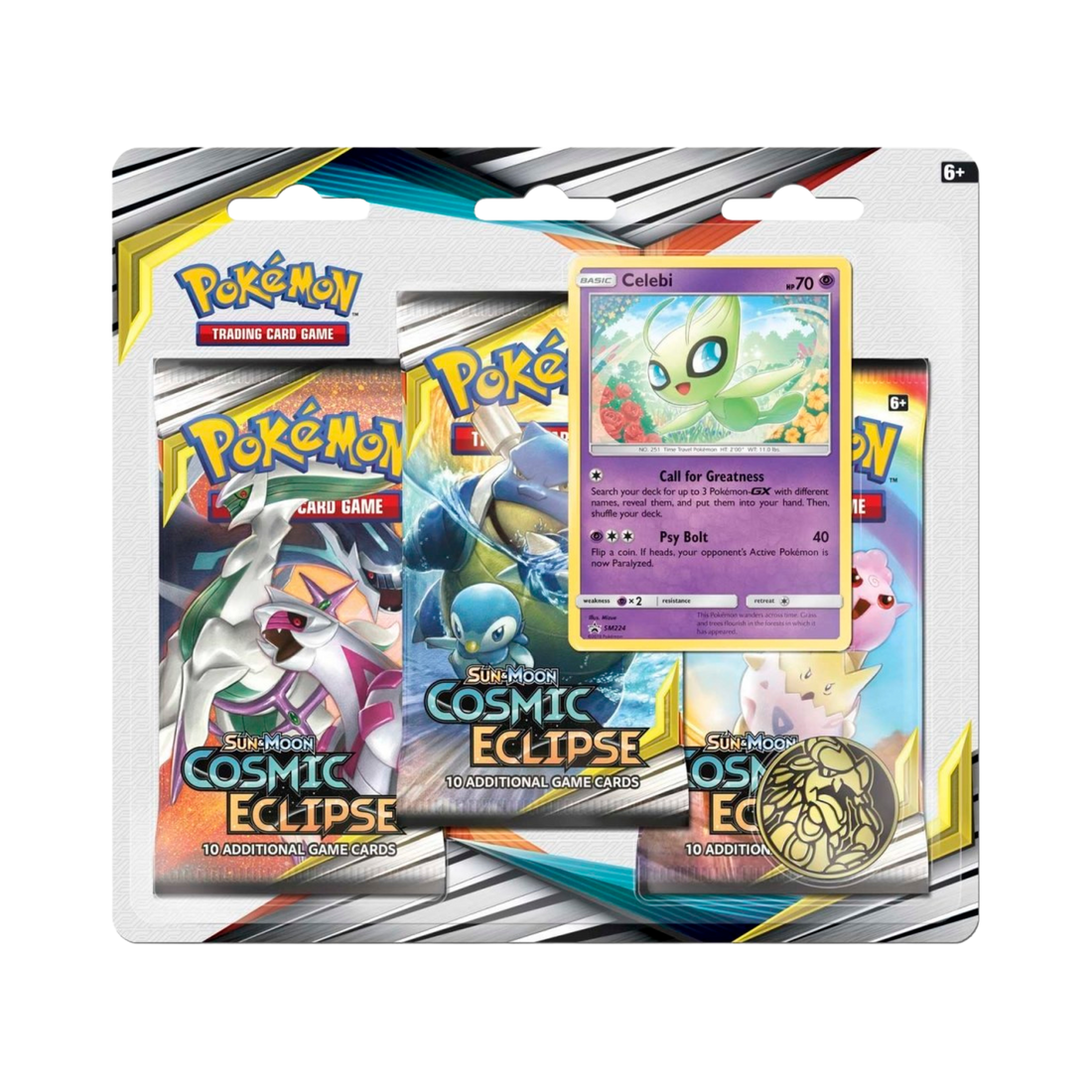 Cosmic Eclipse 3-Pack Blister [Celebi] – Pack Fresh