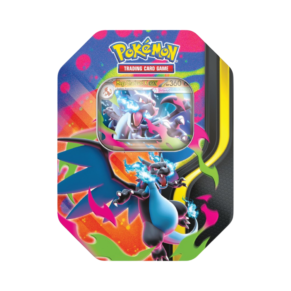 Mega Charizard Tin [Charizard X] – Pack Fresh