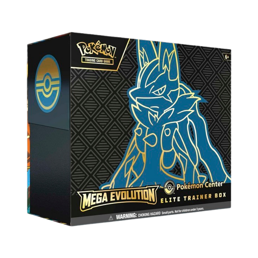 Mega Evolutions Pokemon Center Elite Trainer Box [Lucario] – Pack Fresh