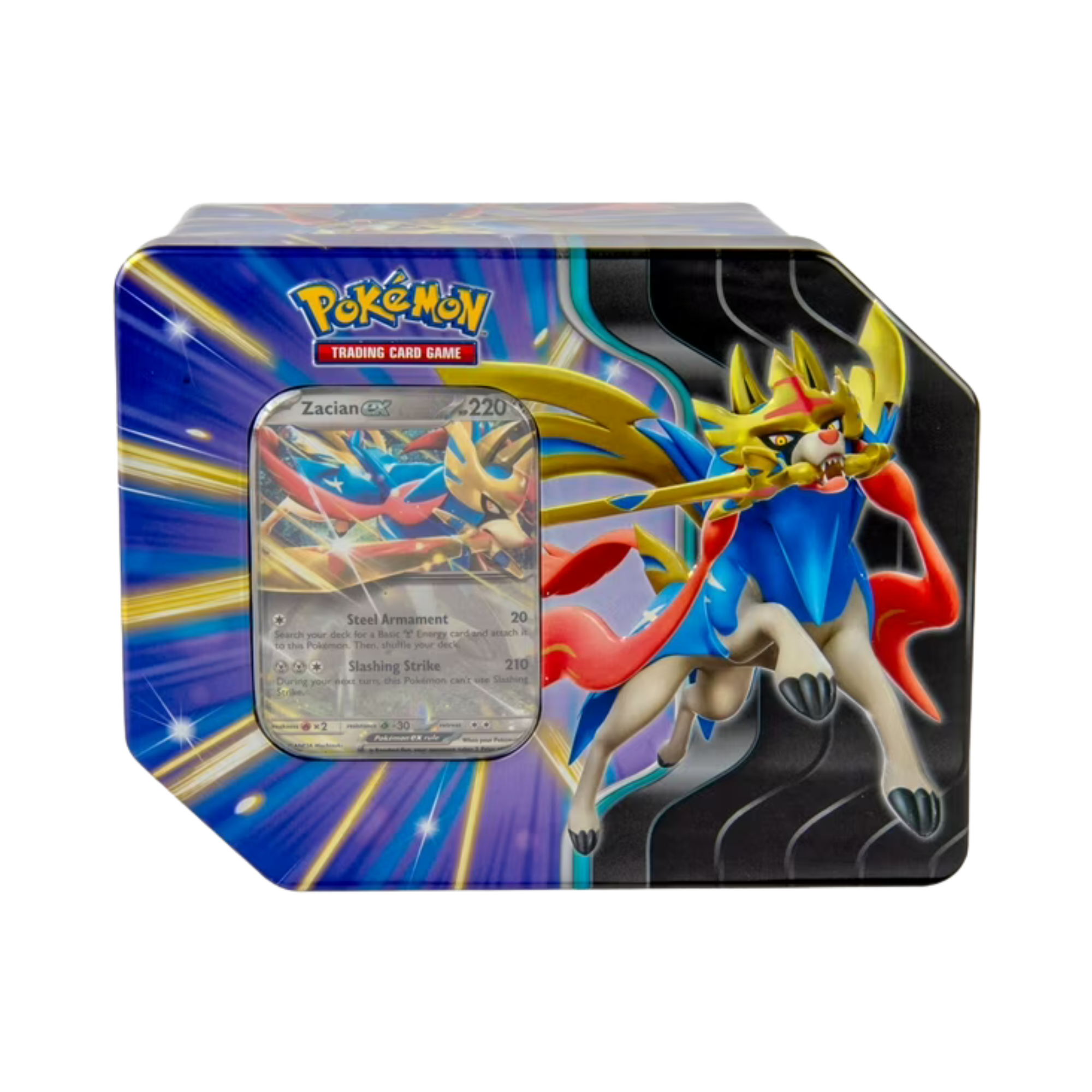 Slashing Legends Tin [Zacian ex] – Pack Fresh
